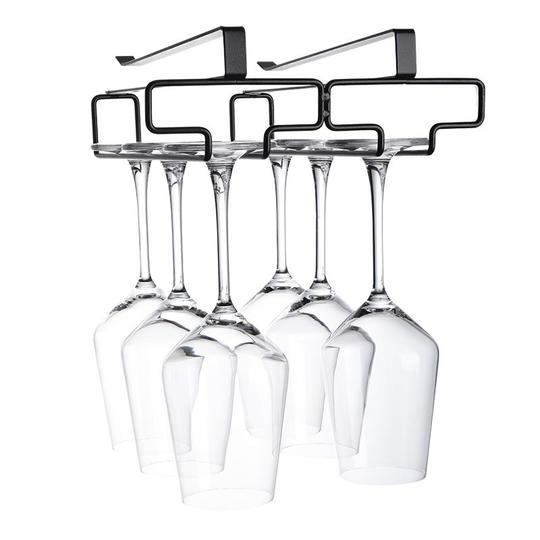 Qpw Wine Glass Rack - Hanging Upside Down Goblet Holder