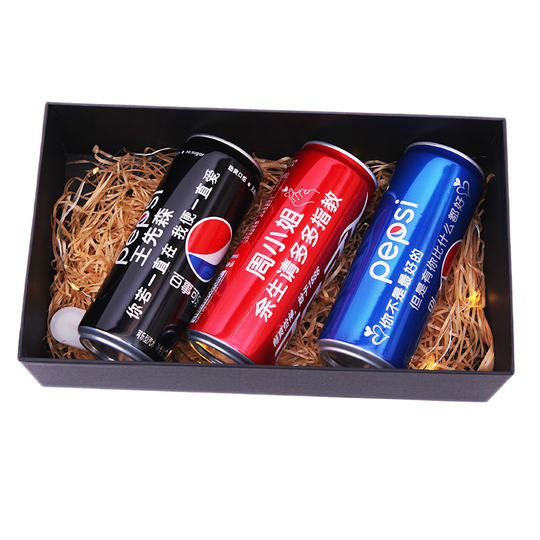 Boîte cadeau personnalisée Pepsi - Cadeau d'anniversaire et de célébration