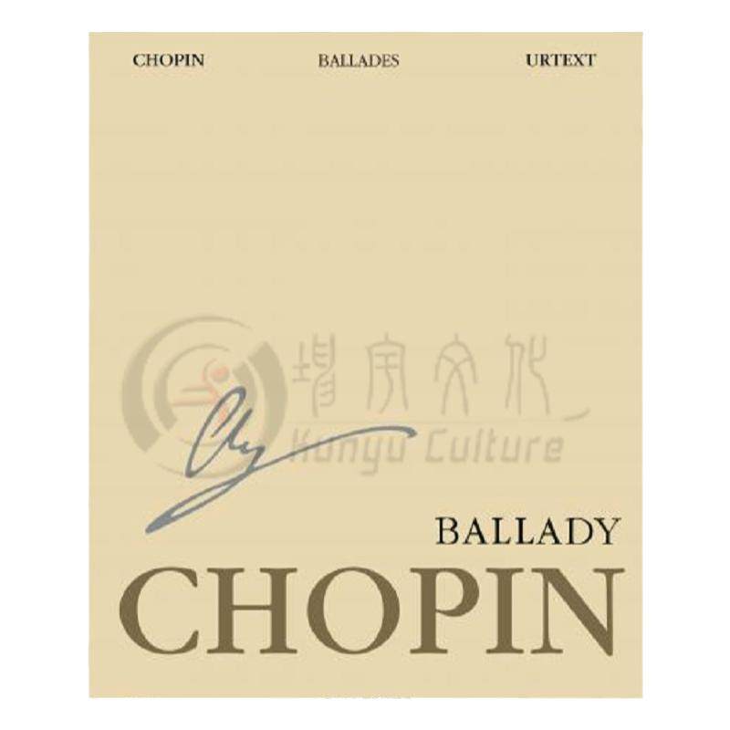 Chopin ballades complete piano solo series volume 1 polish ...