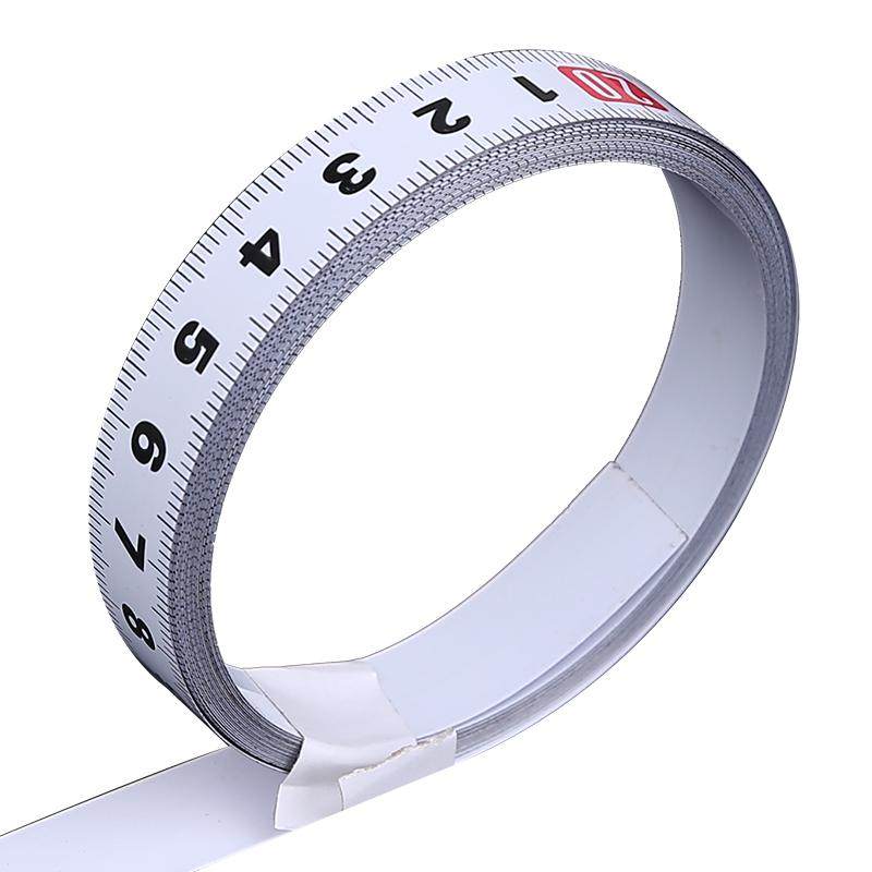 Stainless Steel Self-Adhesive Ruler Sticky Scale Tape Sticker