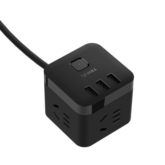 Multi-Functional Bull Rubik's Cube Socket with USB Interface and Fast ...