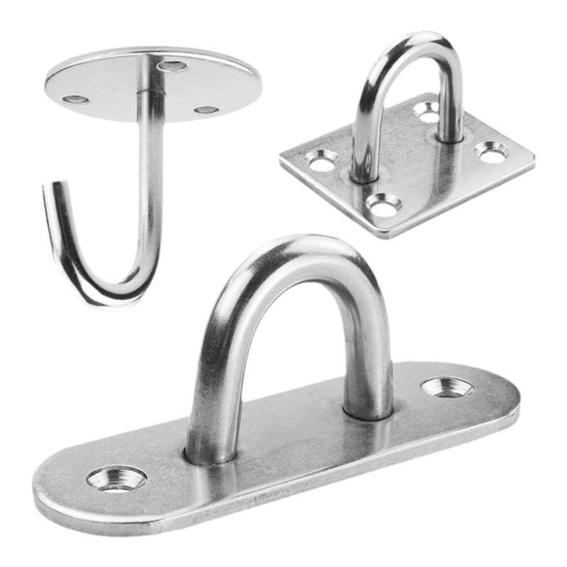 Dinghao Stainless Steel Clothes Hook - Top Mount, Brushed Finish