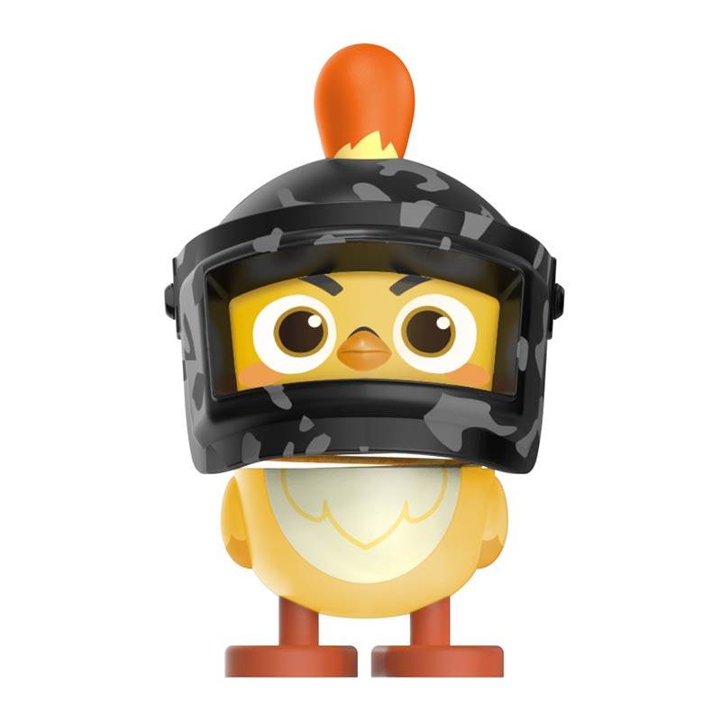 Tide Play Creative INS Photon Chicken Team Helmet Shaking Head Doll Series