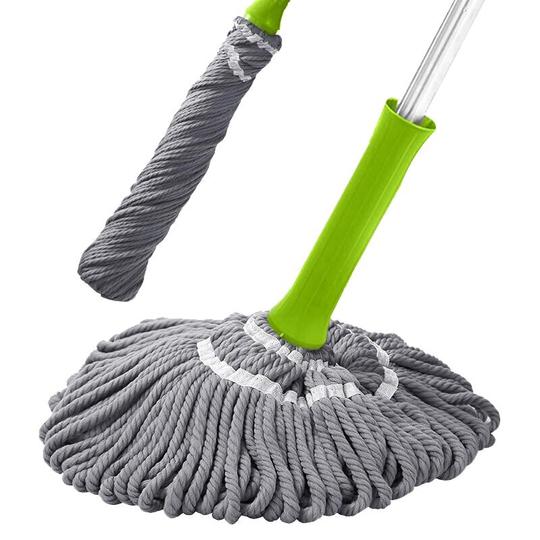 Camellia Clever Hand Drag Mop - 셀프 링킹 회전형 걸레