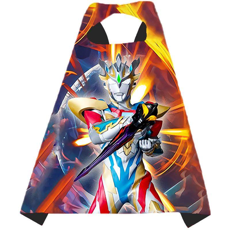 A100 Cartoon Superhero Cape for Boys - Polyester Costume Cape