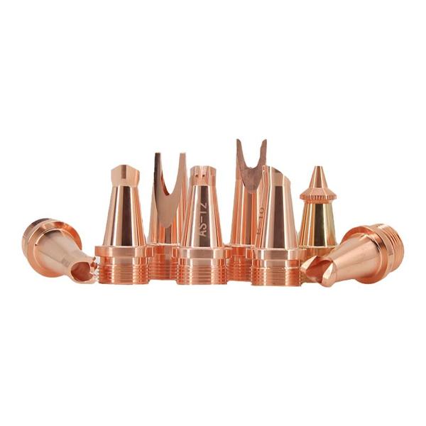 Laser welding copper nozzle - Type a (1 nozzle without wire feeding) 6 ...