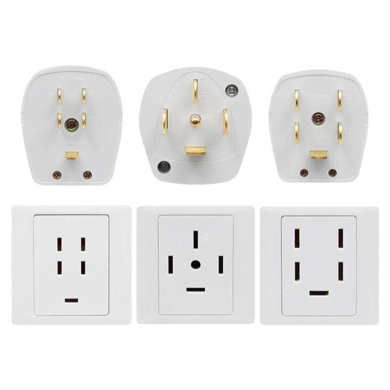 86 Three-Phase Five-Wire Socket Plug 16A25A 32A Five-Hole 380V440V ...