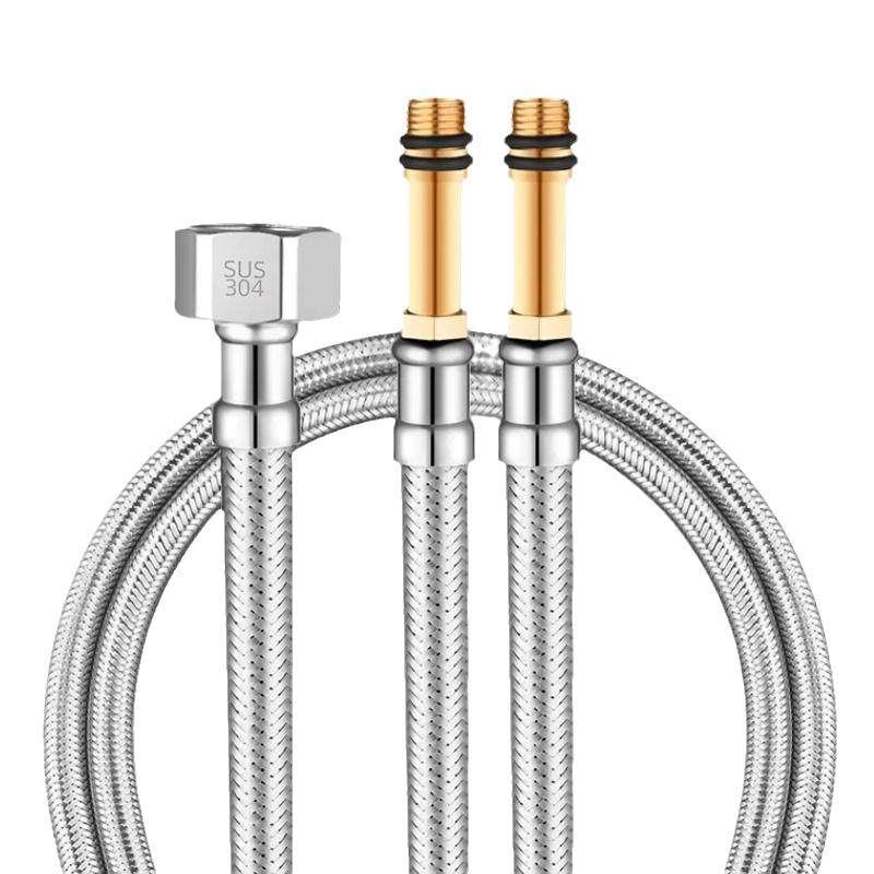 Faucet Water Inlet Pipe - Hot and Cold Water Connection Hose - 304 ...