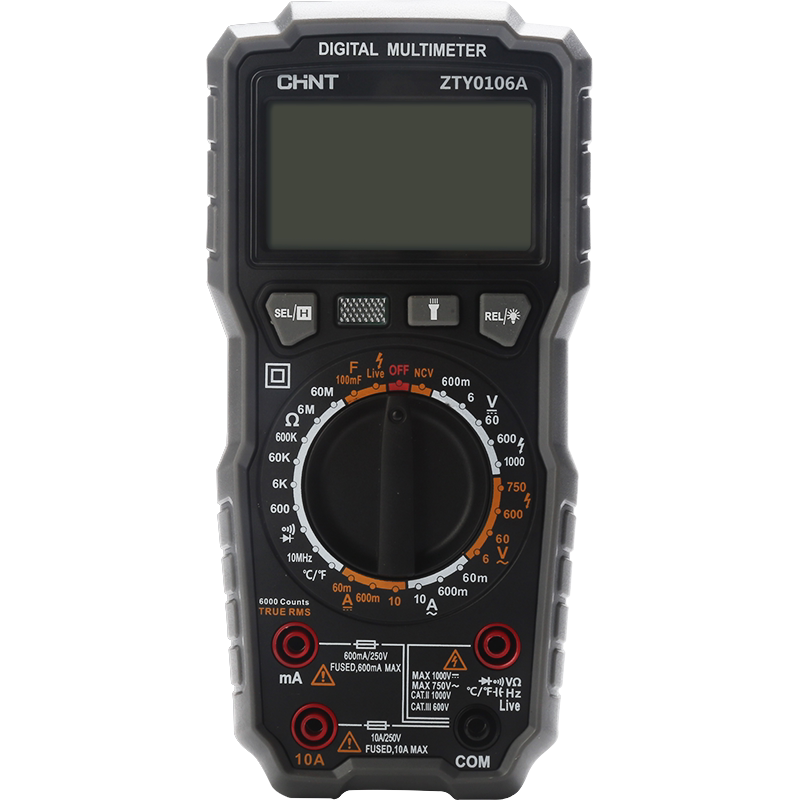 Chint ZTY0104A Digital Multimeter - High Precision, Auto-Ranging
