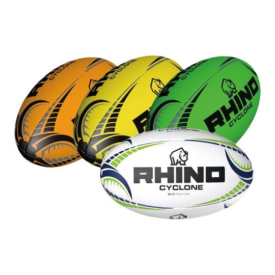 Rhino Cyclone Professional Rugby Ball - Imported, Suitable for Children ...