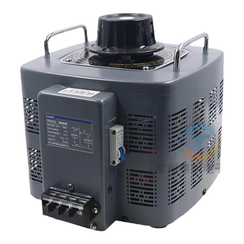 चिंट हाई पावर सिंगल फेज़ वोल्टेज रेगुलेटर 5000w 5kw इनपुट 220v tdgc2 ...