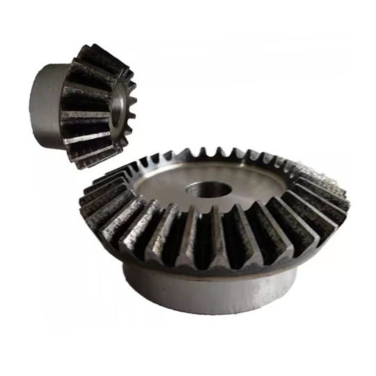 90 Degree Bevel Gear - 1:1 Ratio - 45 Steel - Standard Spur Gear