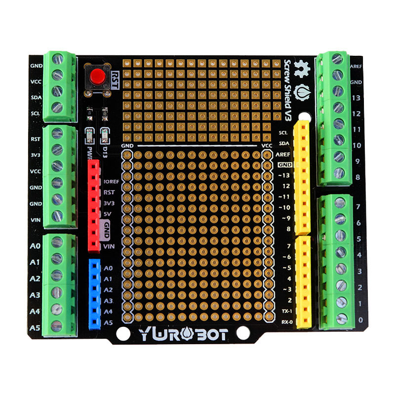 Ywrobot Arduino Screw Shield Terminal Prototype Expansion Board ...