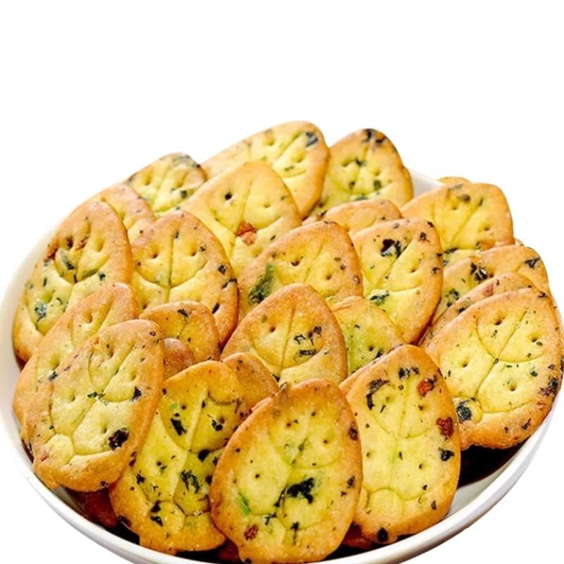 Vegetable Crackers - Individually Packaged Coarse Grains Salty Office ...