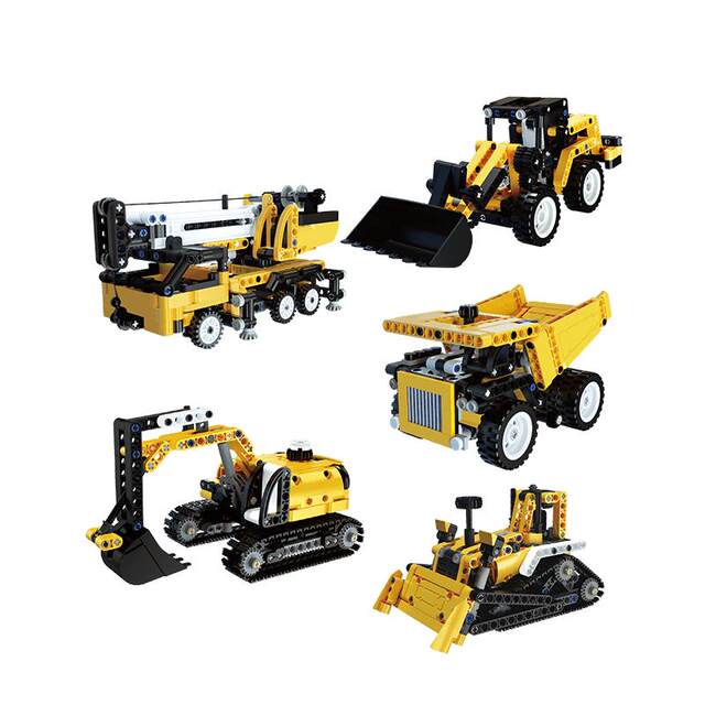 OENBOT Mengqu Engineering Team Mini Engineering Car Insert Building ...