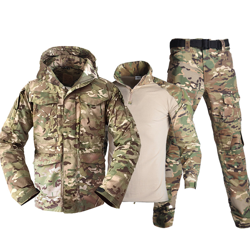 American military style m65 windbreaker military version cp camouflage ...