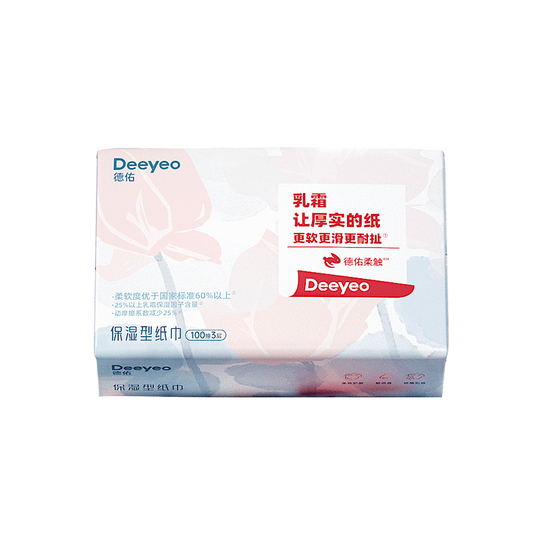 Deeyeo Cream Cloud Soft Baby Wipes - 100 шт.