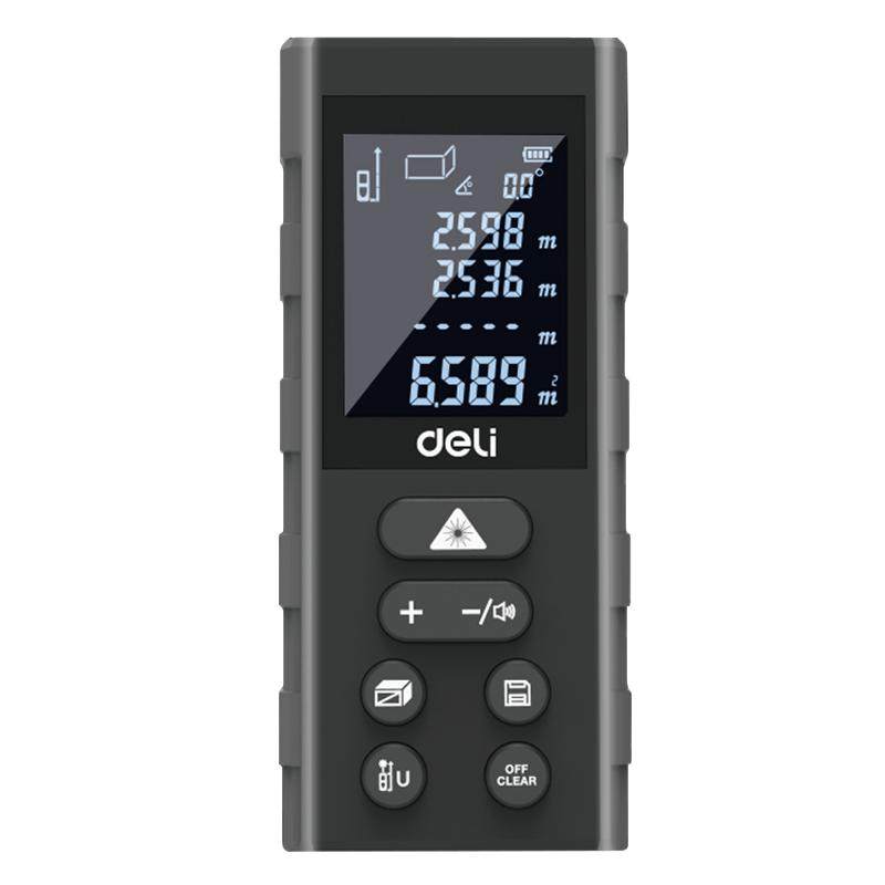 Deli Laser Distance Meter | High-Precision Room Measuring Instrument