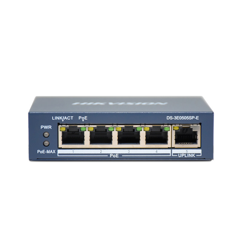Switch Gigabit Hikvision - Splitter di Rete PoE 5/8/16/24 Porte