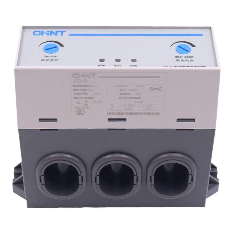 Chint trifásico 380v bomba de agua motor protector integral fallo de fase de sobrecarga jd-5 80-200a