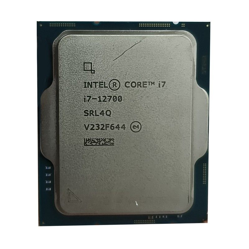 Nuevo chip suelto intel/intel i7-12700: 12.ª generación con conjunto de ...
