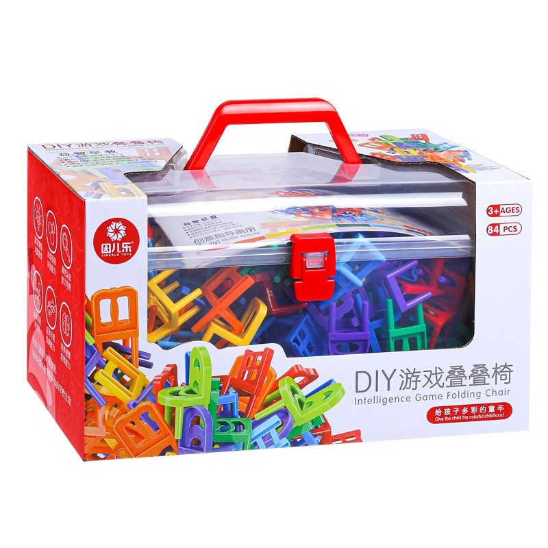 Stacking Game for Kids - Educational Balance Building Blocks Toy