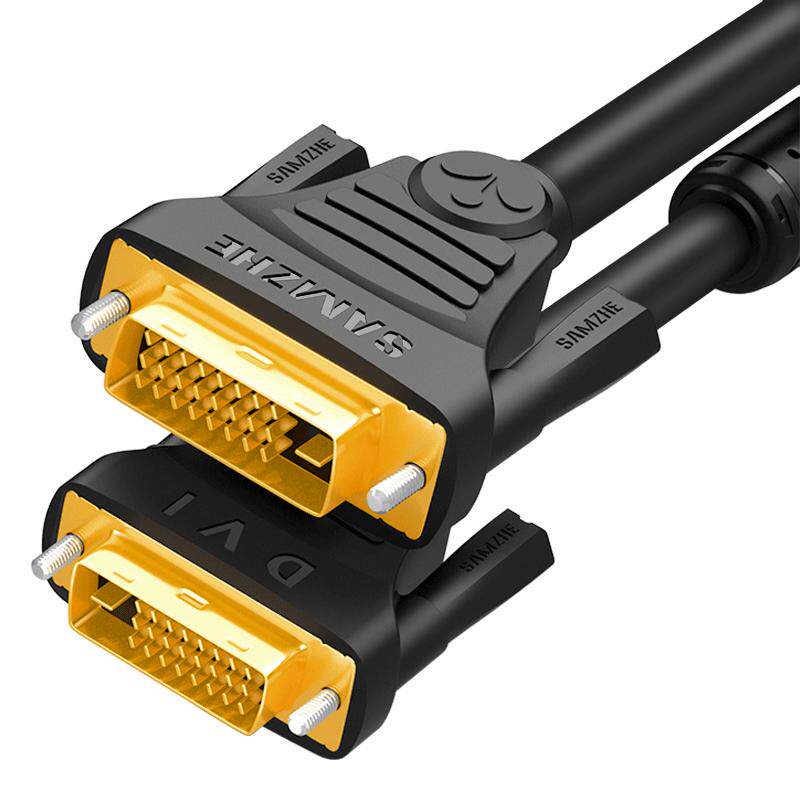 Cavo DVI 24+1 Samzhe - Cavo Video Monitor in Rame Placcato Oro