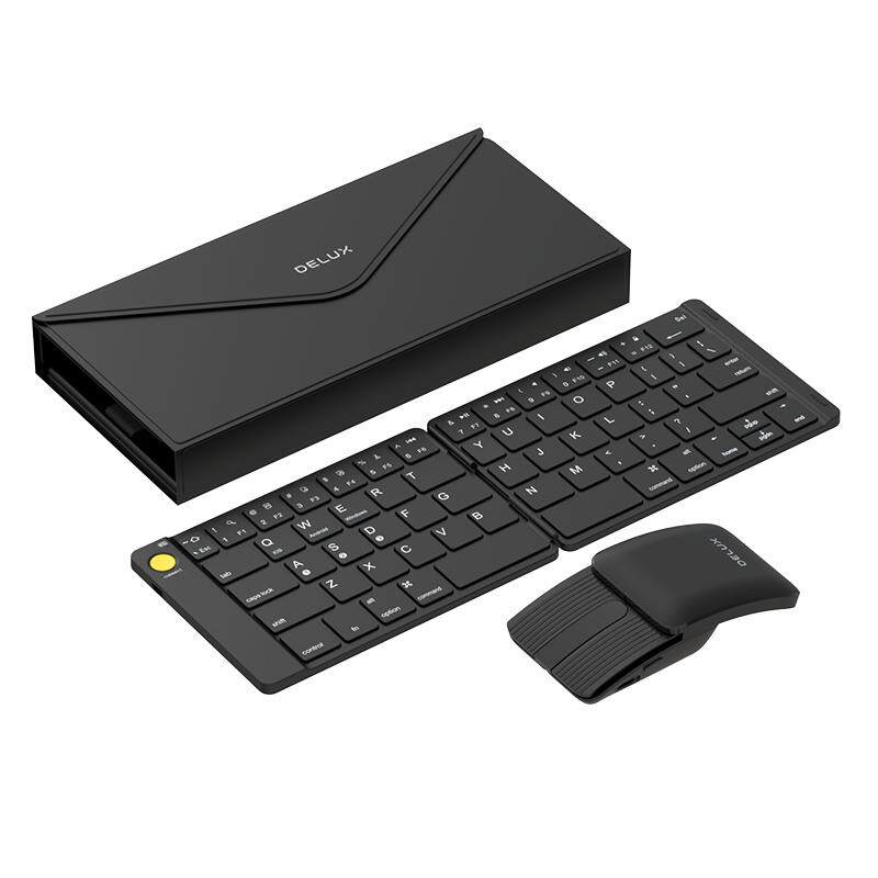 Colorful MF10 Folding Keyboard and Mouse Set for iPad and Tablets