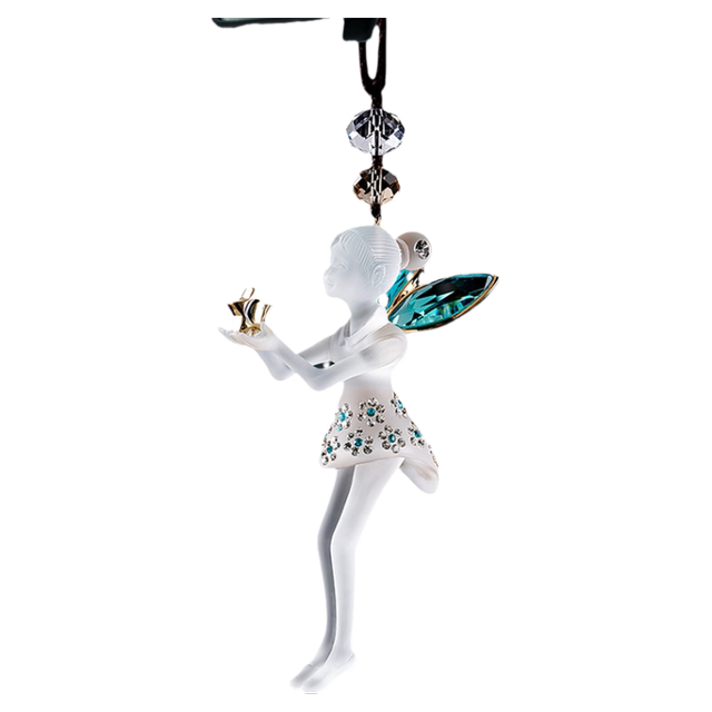 Angel Automobile Pendant Ping An Jewelry Crystal Diamond Fashion Men ...