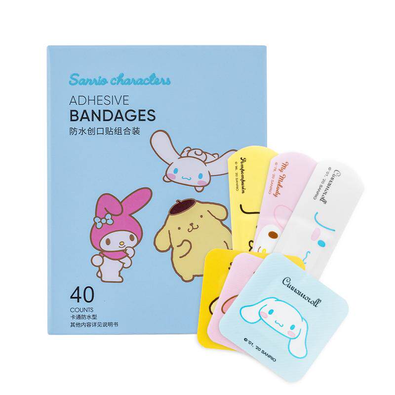 Miniso Sanrio Characters Classic Band-Aid Pack - 40 Pieces