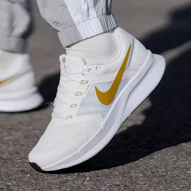 Nike Nike genuine men's shoes 2025 spring white sneakers lightweight ...