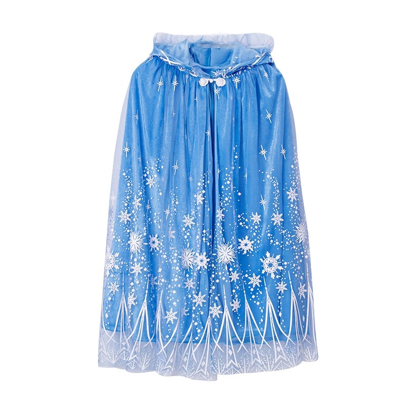 Princess Cloak for Girls - Frozen Inspired Hooded Cape for Birthday ...