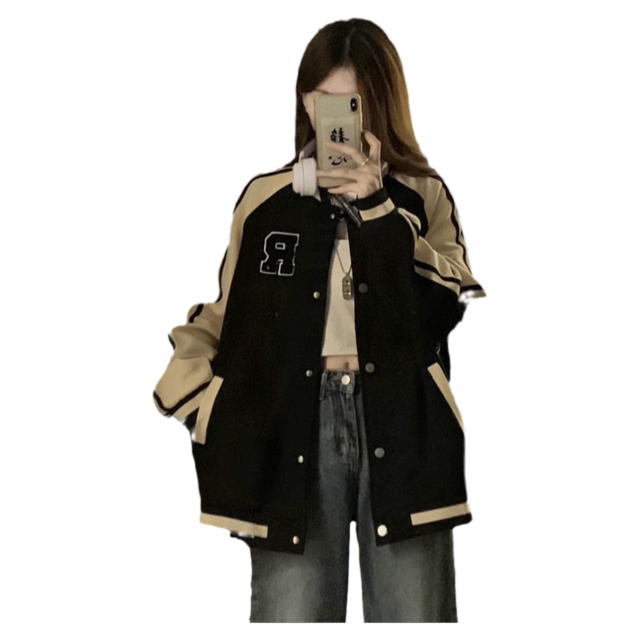 Spring and Autumn American Baseball Jacket Women's 2023 New Korean ...