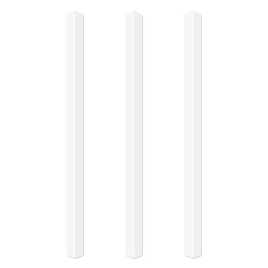 Pure White Corner Protection Strip for Anti-Collision and Decoration