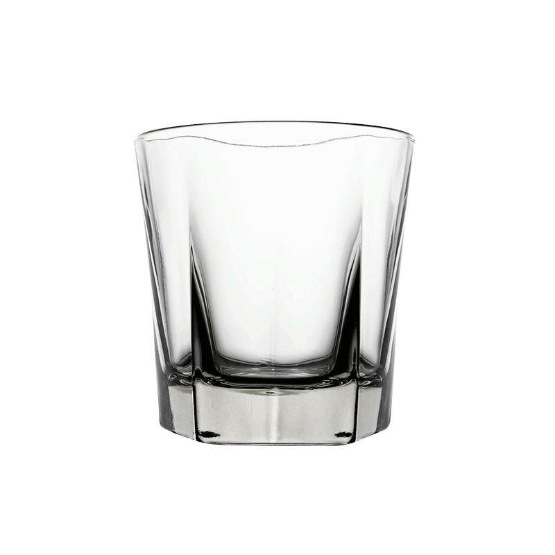 Libby Pentagonal Glass Whiskey Cup for Commercial Use