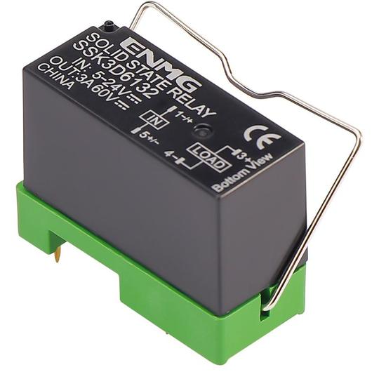 Enjue Solid State Relay PCB Base Ssk DC 24V 10A G2R-1 Replacement