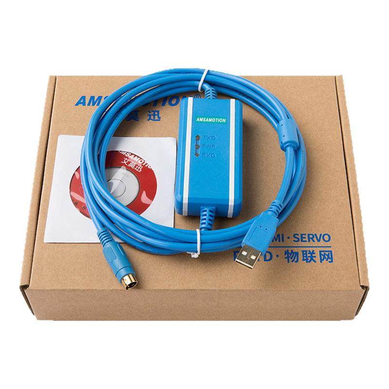 适用三菱plc编程数据线FX3U/1N/2N/1S/3GA下载通讯线 USB-SC09-FX