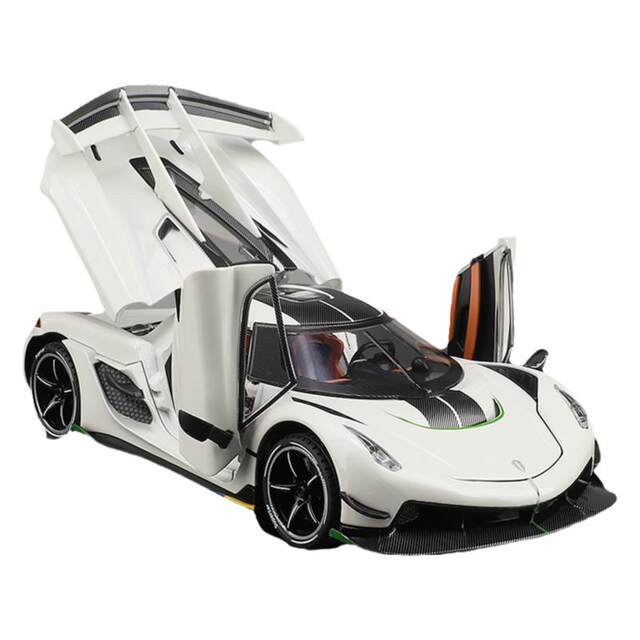 1:24 Keniser Jesko car model car model alloy simulation collection ...