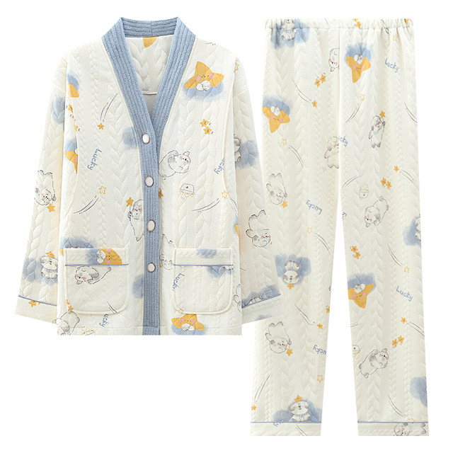 Queen Panda Queen Winter Confinement after labor, pure cotton thickened ...