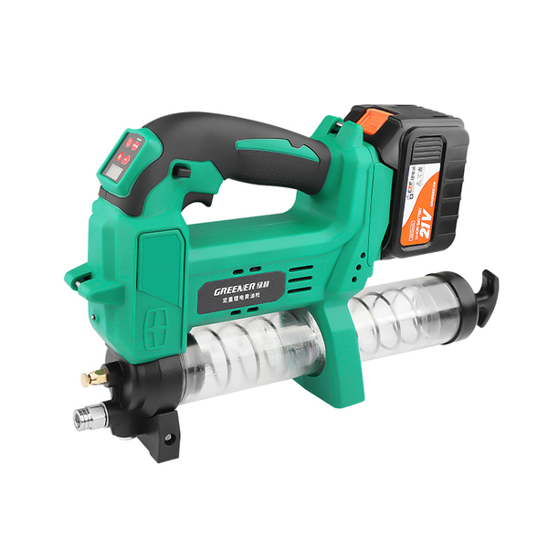 Green forest electric grease gun excavator high pressure oil pump ...