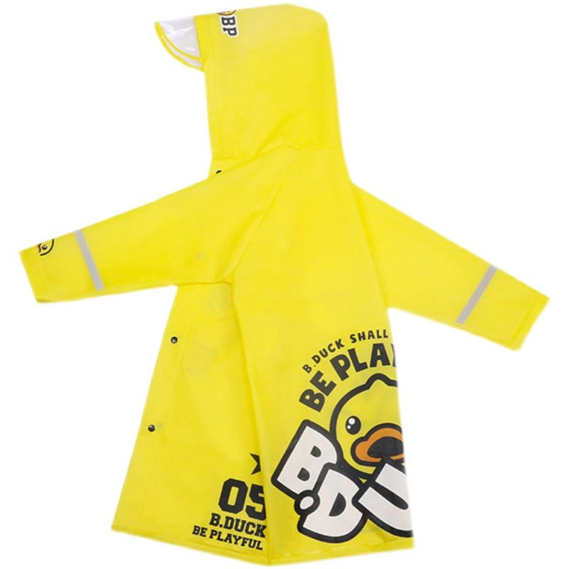 B.duck Children's Raincoat - Cute Cartoon Waterproof Poncho
