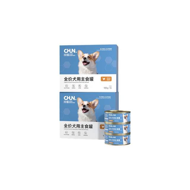 Chunfu full -price dog staple food tank wet grain puppies into dog ...