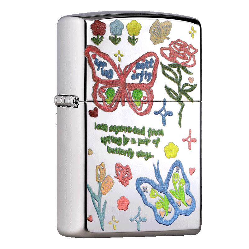 Zippo Ode to Spring Gift Set - ორიგინალი ნავთობის სანთქავი