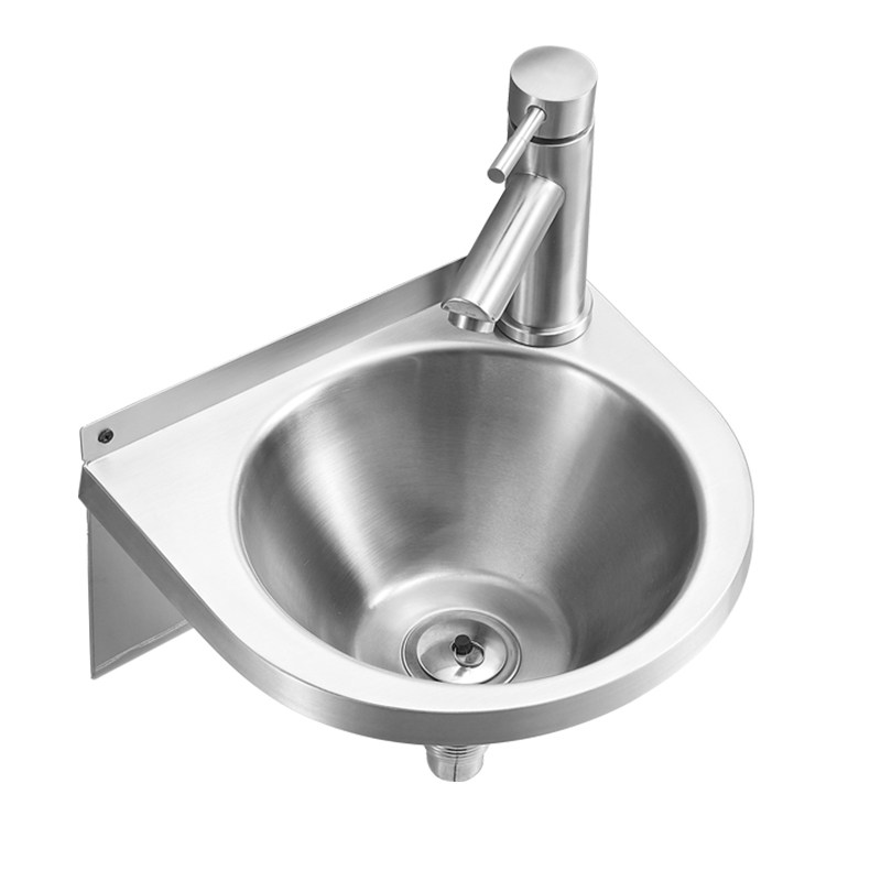304 Stainless Steel Bathroom Wall-Mounted Mini Washbasin | Small ...