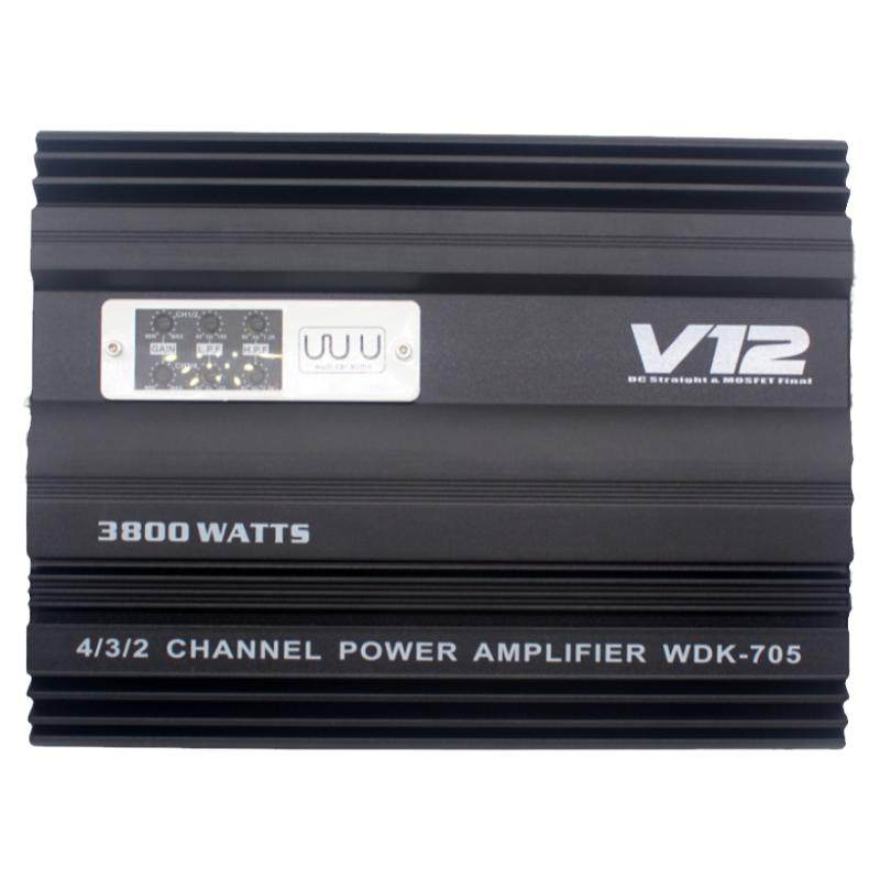 Special Car Audio V12 705 Four-Way 4-Channel Power Amplifier