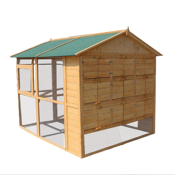 Wooden Pigeon Loft | Outdoor Solid Wood Pigeon Gear | Racing Pigeon ...