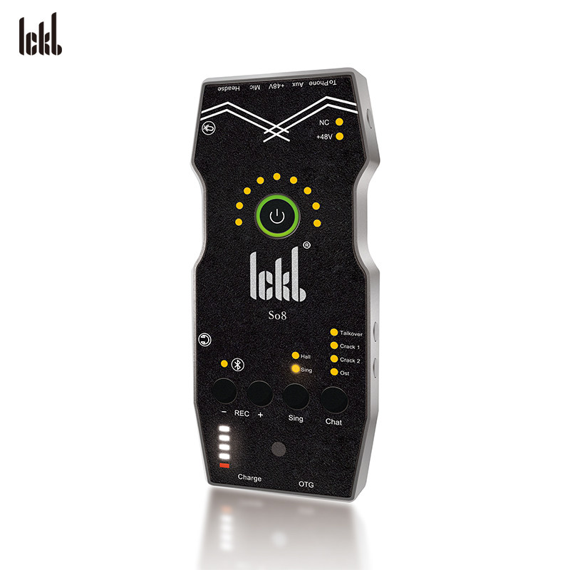 Ickb SO8 Fifth-Generation Sound Card | Live Streaming Dedicated | Mobile Phone Sound Card ...