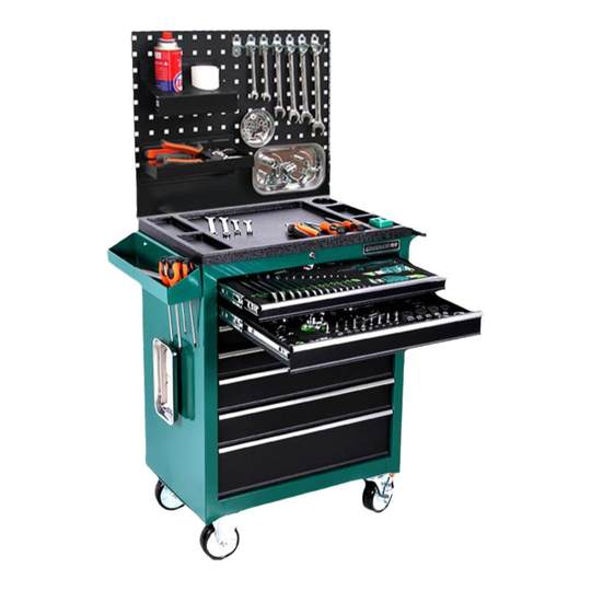 Green Forest Auto Repair Tool Box - Multi-Function Tool Trolley for Car ...