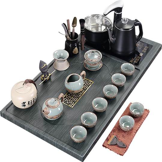 Natural Stone Tea Tray - Fully Automatic Integrated Tea Set | Household ...