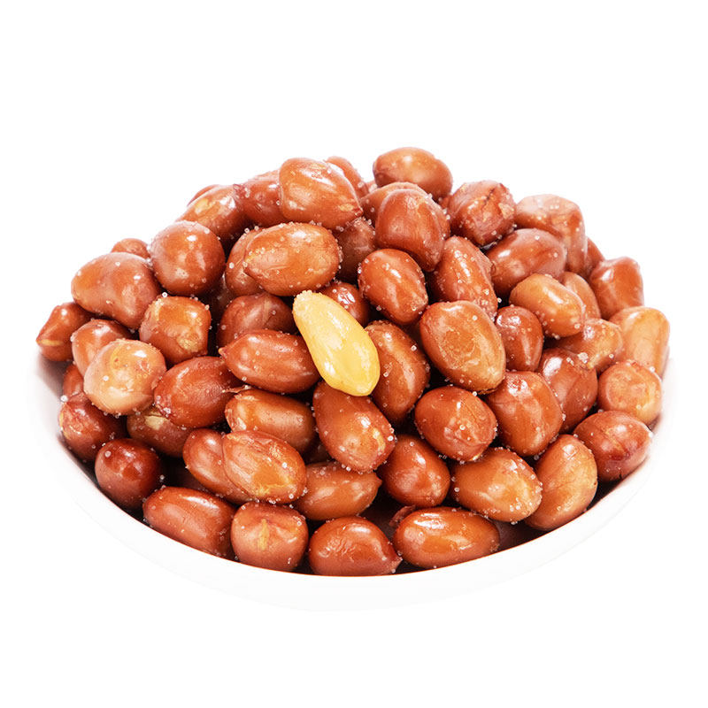 Crispy Ghee Fried Peanuts - 2300g Bag - Salty Red Skin Flavor